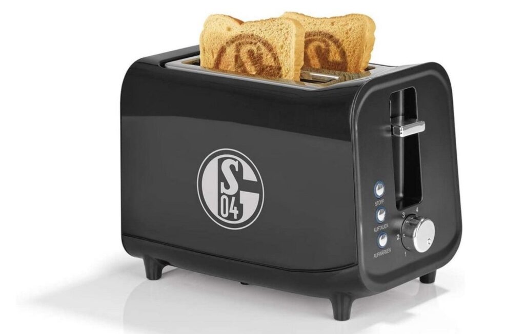 FC Schalke 04 Toaster mit Soundfunktion und S04 Logo – frank-hofmann-mdb.de